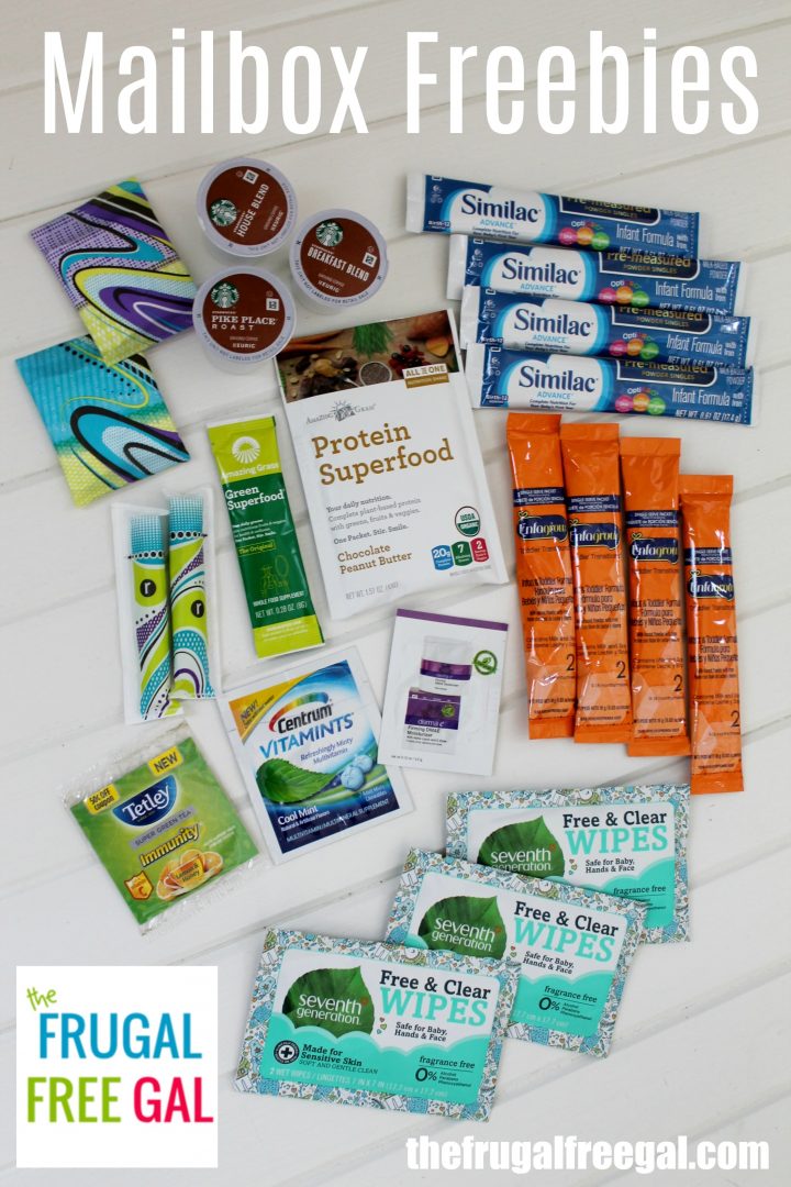 Mailbox Freebies - Spring/Summer 2017 - The Frugal Free Gal